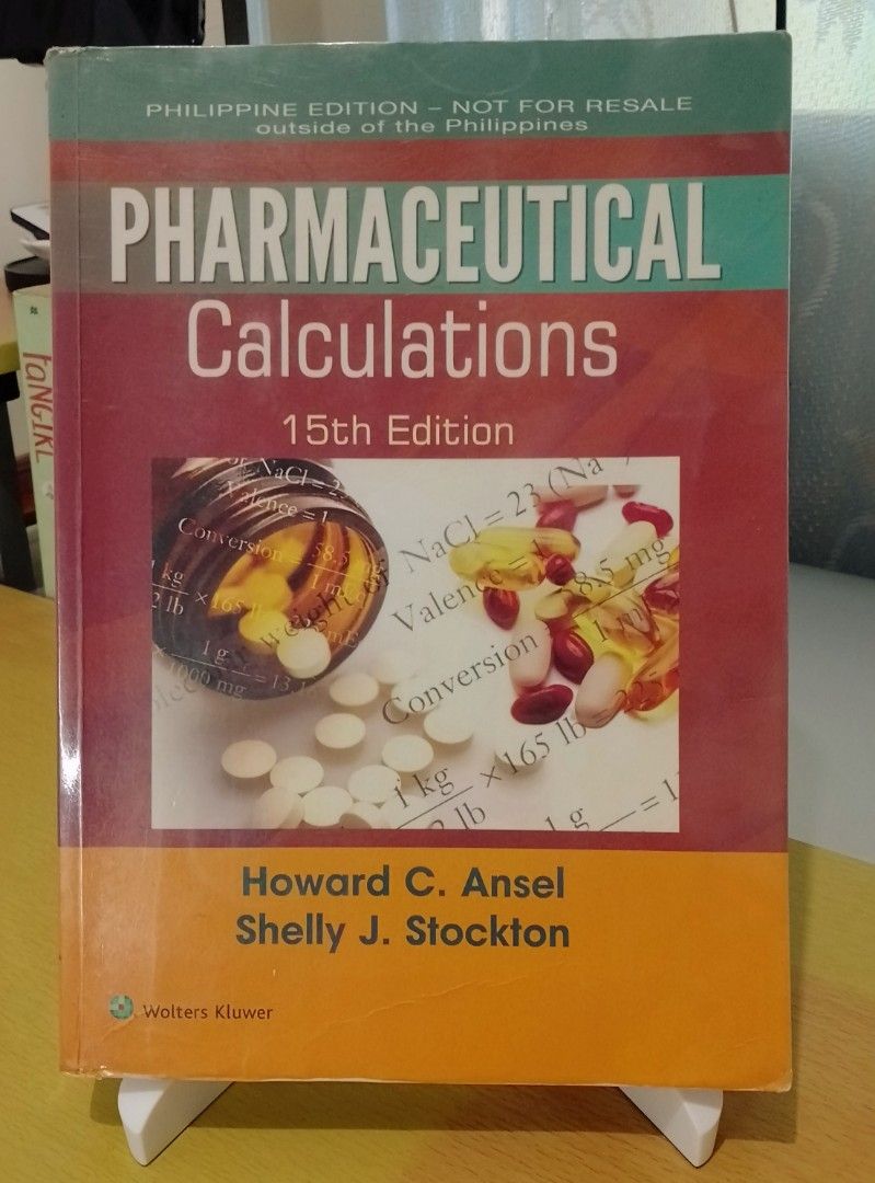 Ansel's Pharmaceutical Calculation (15th Edition) Book, Hobbies & Toys ...