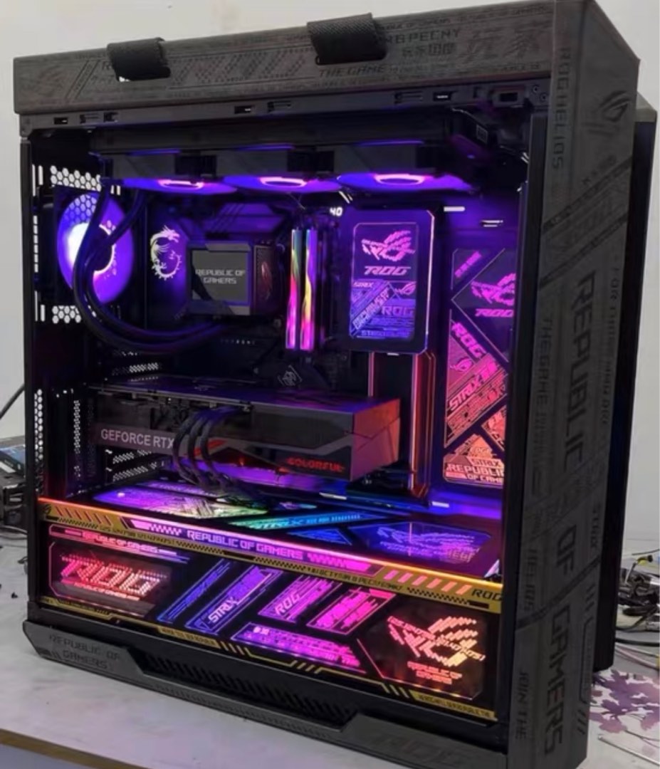Asus ROG 全家桶 R5-5600x / ROG RTX3060ti 8GB 電競電腦主機 ROG Ryujin II 360 ...