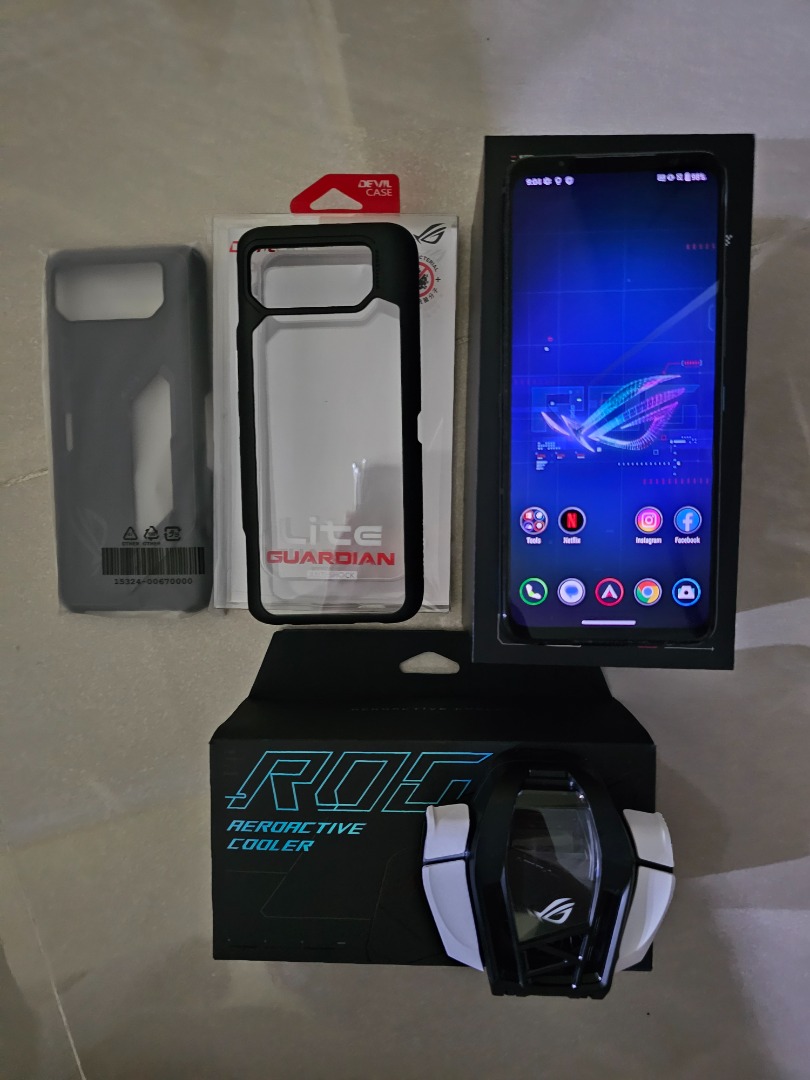ASUS ROG Phone 6 (Phantom White) Local Set - 16/512GB, Mobile Phones ...