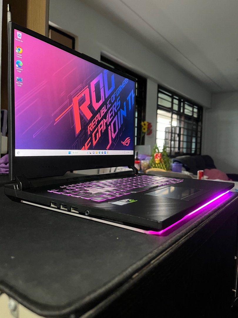 ASUS ROG STRIX 15.6" inch 120Hz Gaming Laptop Processor intel i7 ...