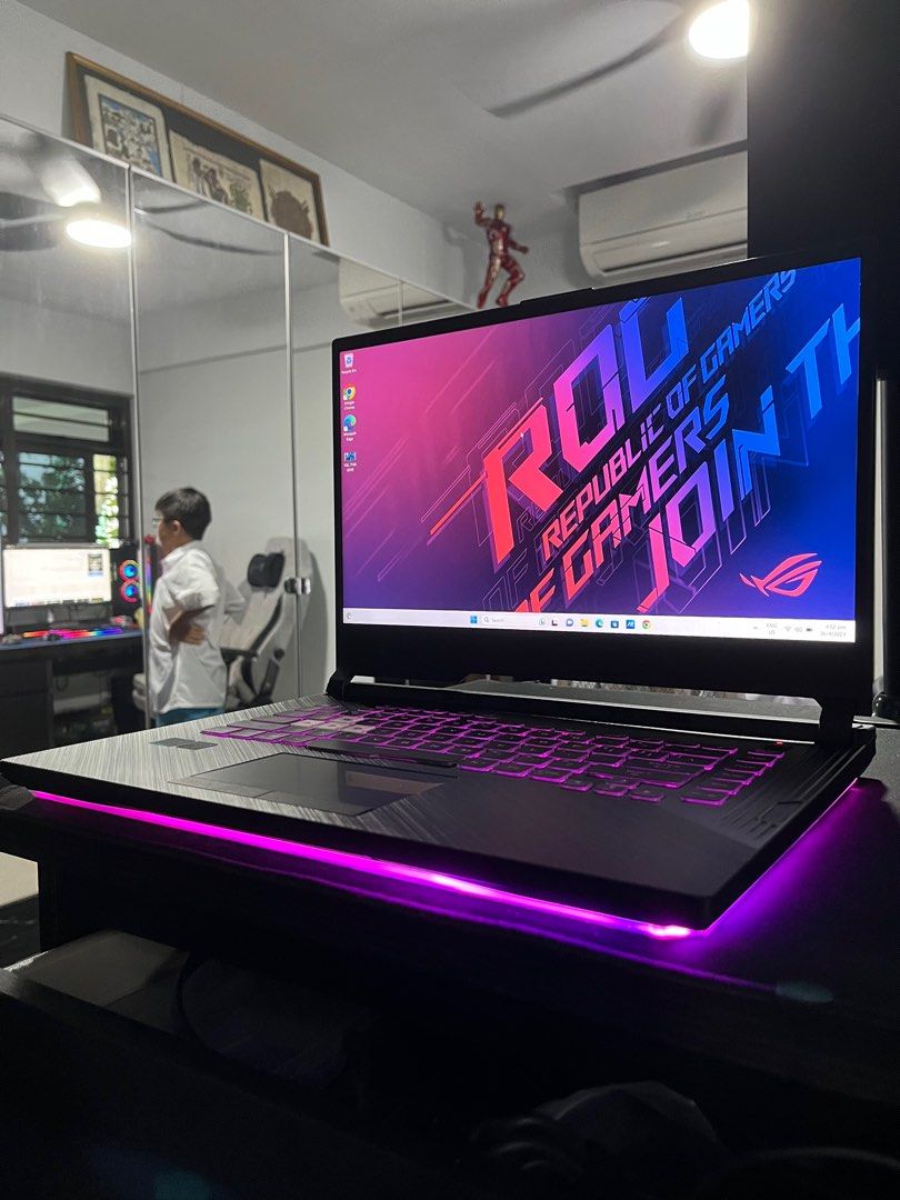 ASUS ROG STRIX 15.6" inch 120Hz Gaming Laptop Processor intel i7 ...