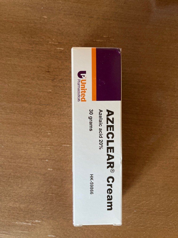 azeclear cream azelaic acid20% 澳洲膚潤康杜鵑花酸/壬二酸軟膏藥膏, 徵收 - Carousell