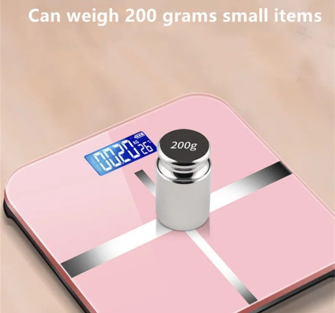 USB Digital Rechargeable Weighing Scale Cross Design Led Scale 180 Kg ...