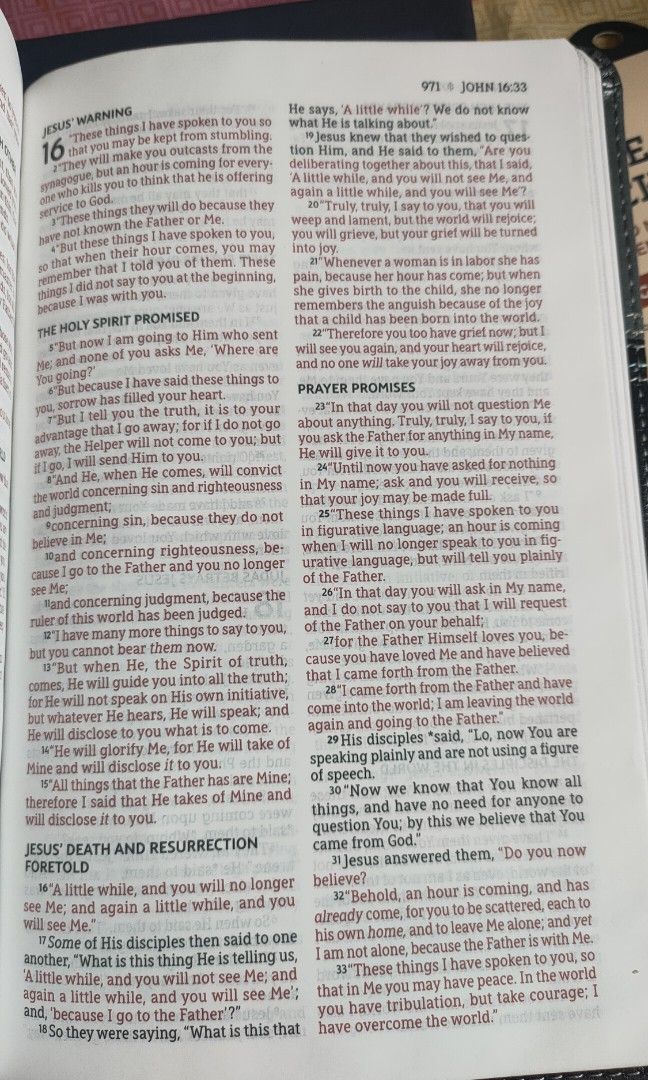 Bible NASB 1995 text with Bible Tab Stickers on Carousell