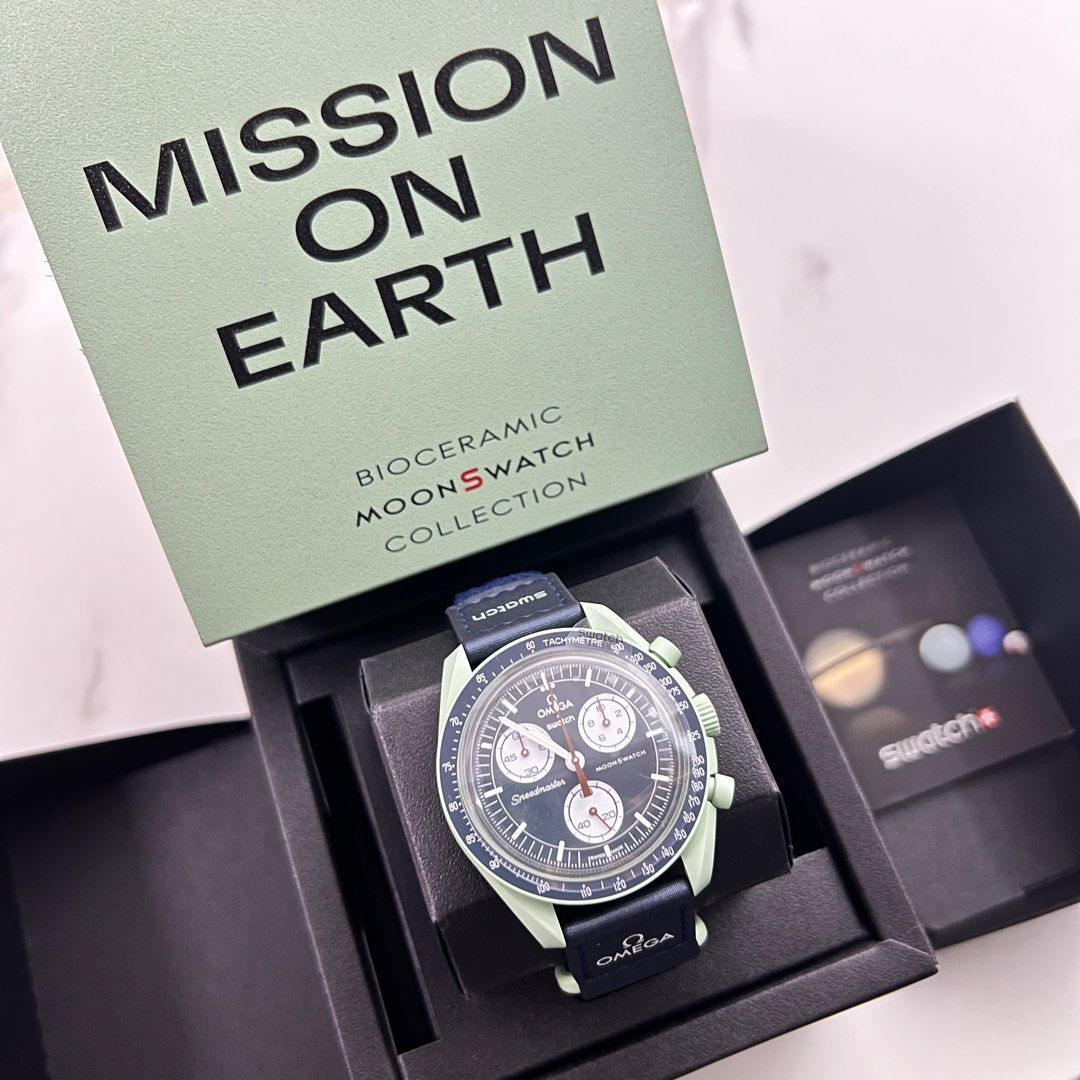 Bioceramic MoonSwatch Collection 'Swatch x Omega', Luxury, Watches on ...