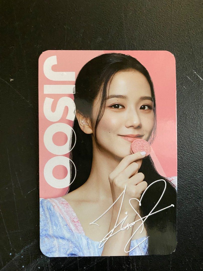 BLACKPINK Photocard Jisoo, Hobbies & Toys, Memorabilia & Collectibles ...