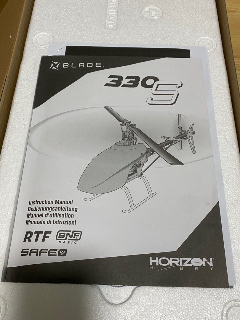 Blade 330 S BNF Basic Radio Control Helicopter with Spektrum Receiver ...