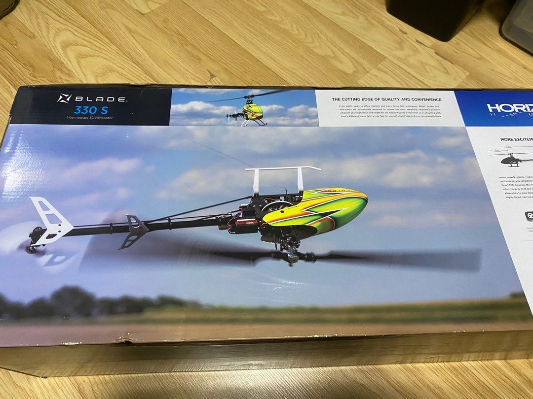 Blade 330 S BNF Basic Radio Control Helicopter with Spektrum Receiver ...