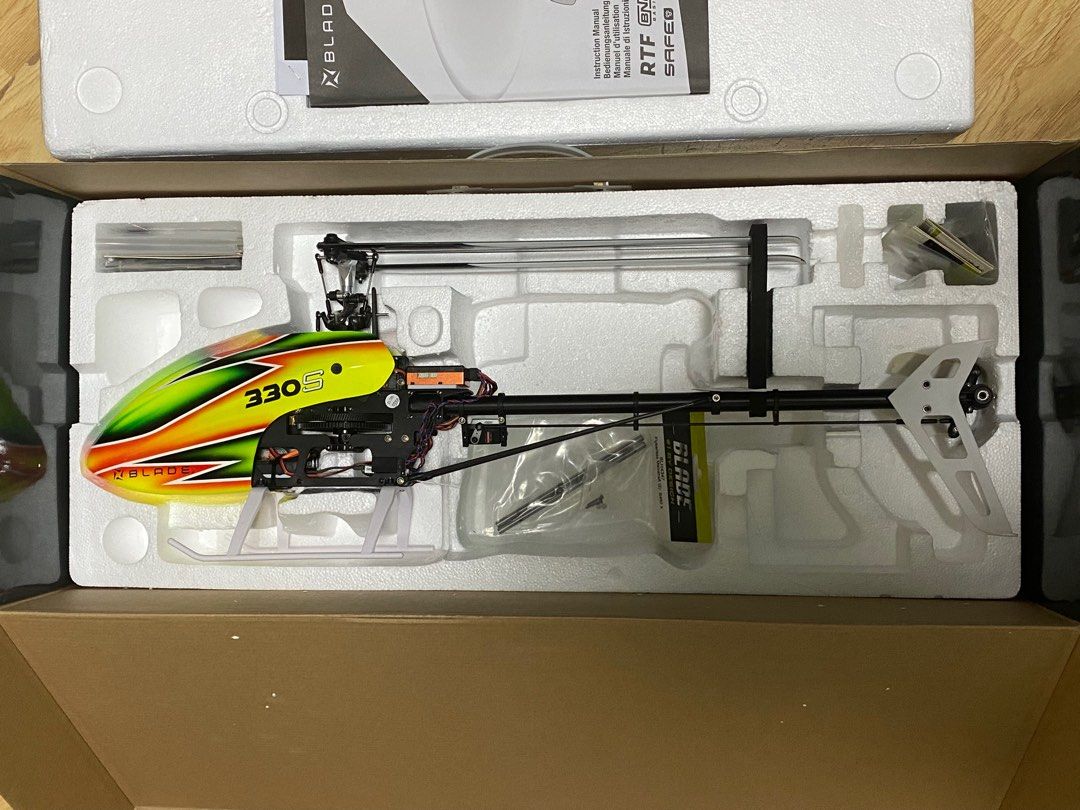 Blade 330 S BNF Basic Radio Control Helicopter with Spektrum Receiver ...