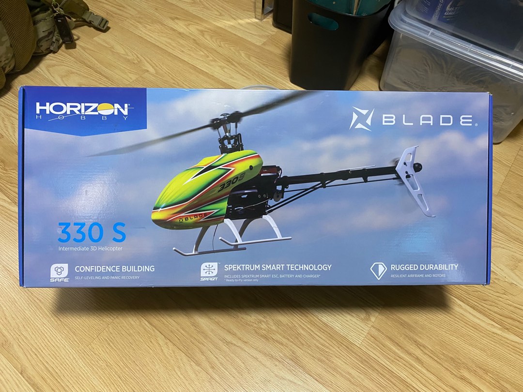 Blade 330 S BNF Basic Radio Control Helicopter with Spektrum Receiver ...