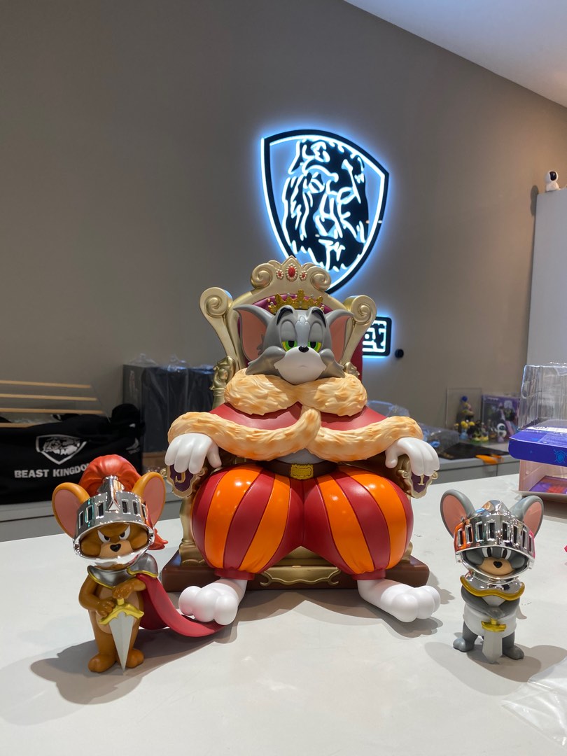 (BNIB) Beast Kingdom/Soap Studio Royal Court Tom & Jerry + Tuffy Set ...