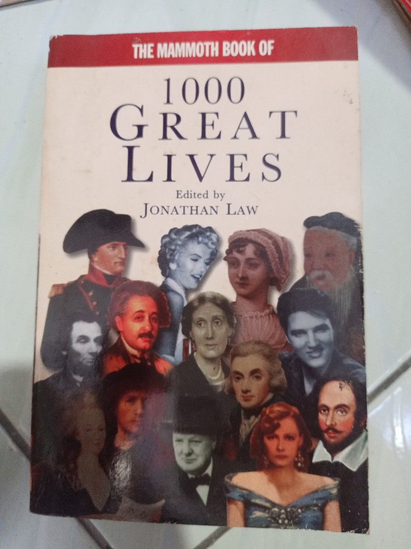 buku lama - 1000 great lives, Hobbies & Toys, Books & Magazines ...