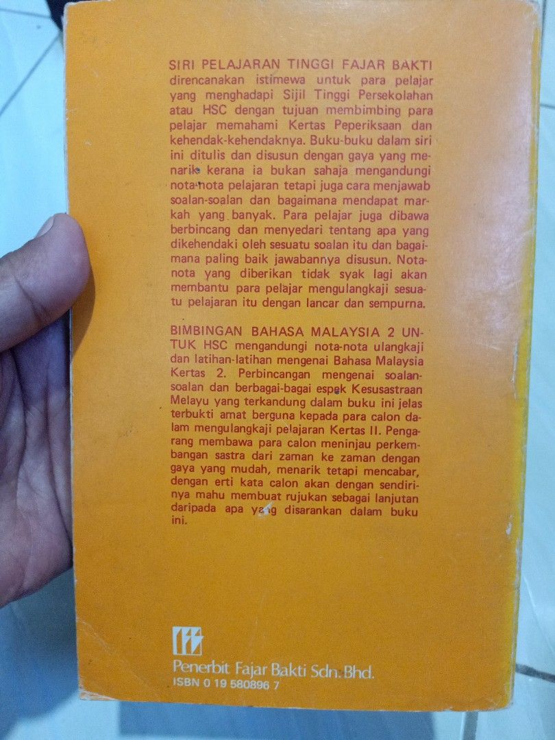 buku rujukan lama - bahasa malaysia 2 untuk hsc 1976, Hobbies & Toys, Books & Magazines ...