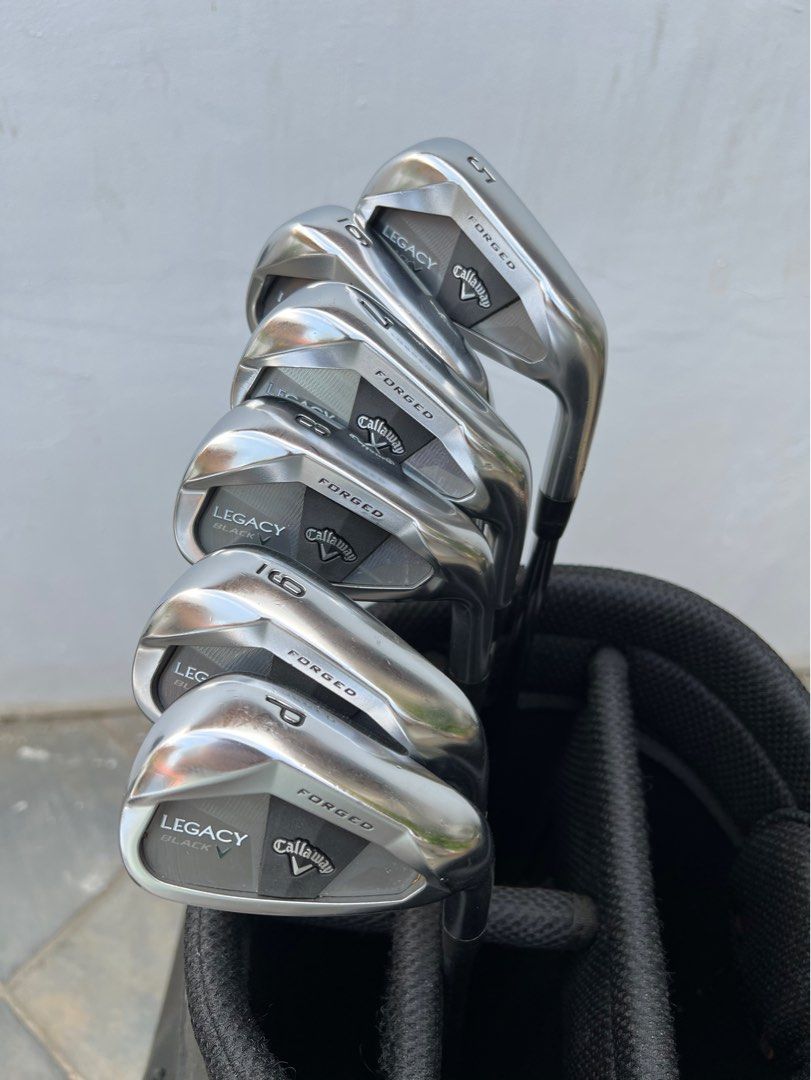 Callaway Legacy black forged endo japan golf iron 5-P, Sports Equipment, Sports & Games, Golf on ...