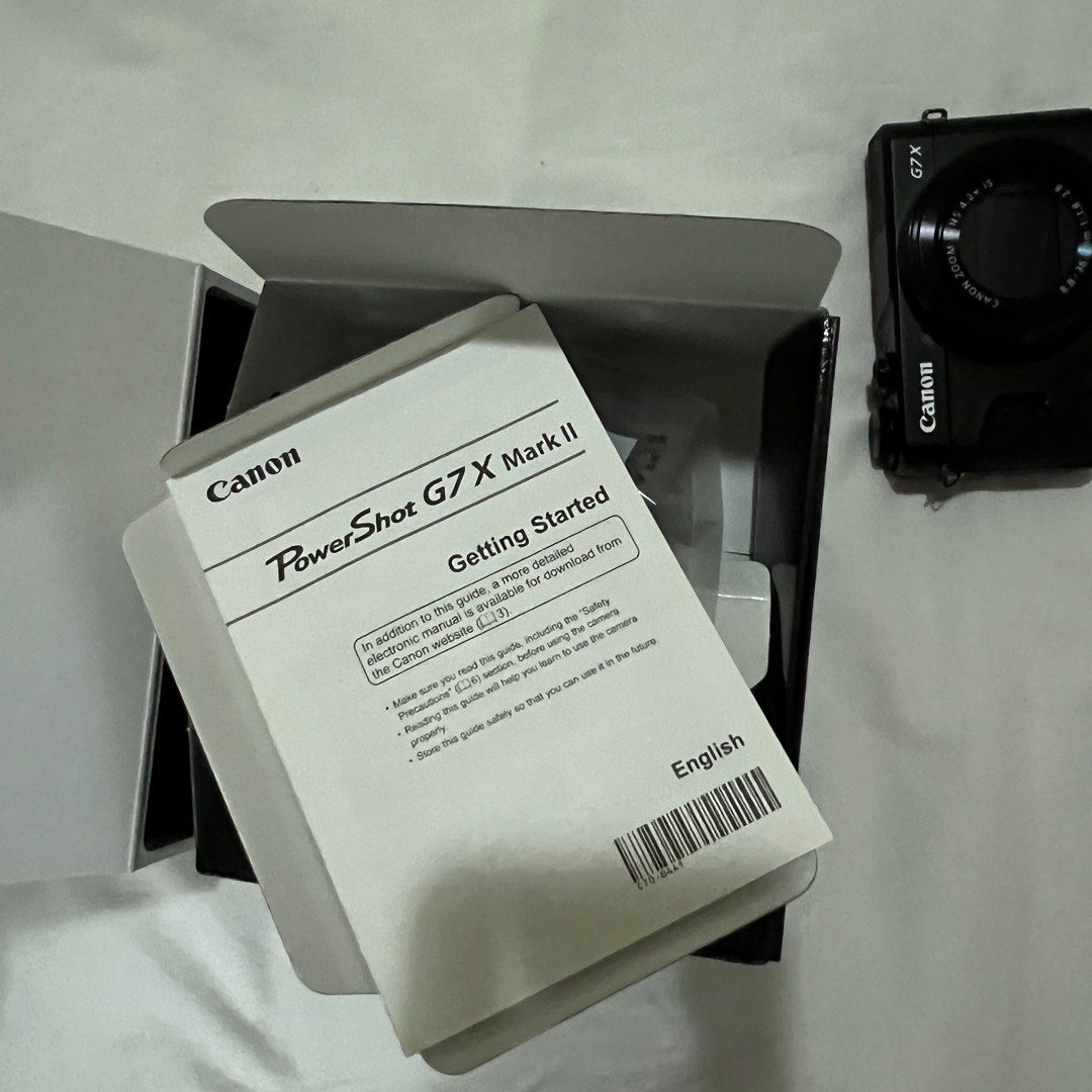 READ: LP POSTED! Canon G7x Mark II WITH BOX, RECEIPT, PRICE STICKER ...