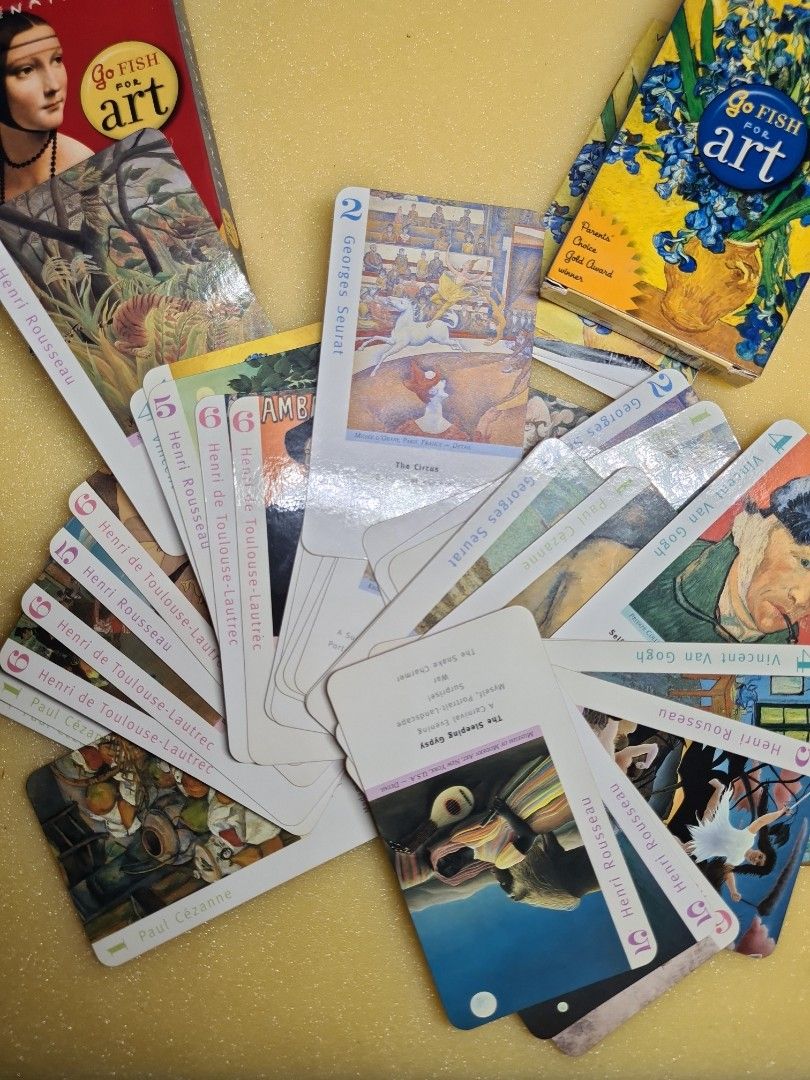 Card Games. Visual art games., Hobbies & Toys, Toys & Games on Carousell