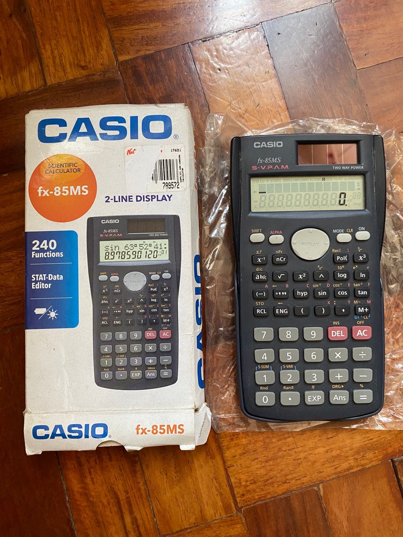 Casio fx - 85MS Scientific Calculator, Mobile Phones & Gadgets, Other ...