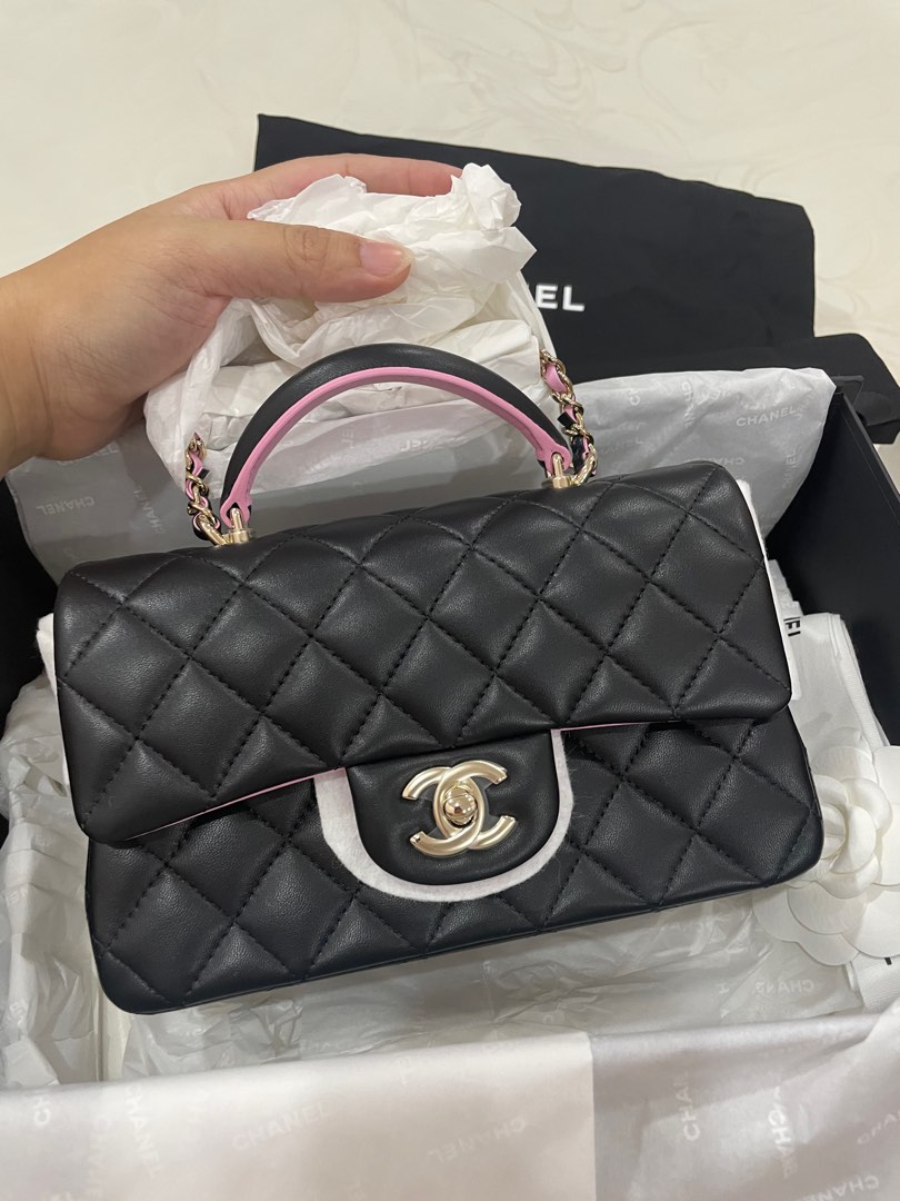 Chanel 23P mini rectangle, Luxury, Bags & Wallets on Carousell