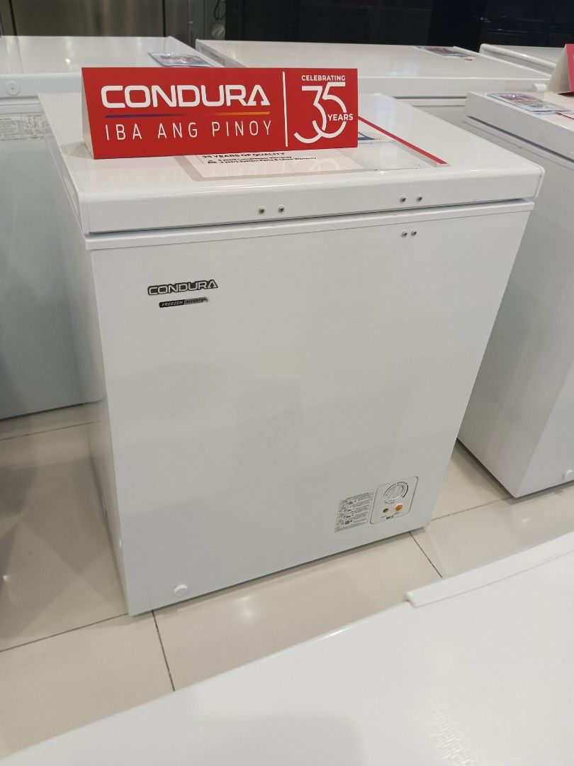 Condura Chest Freezer Inverter, TV & Home Appliances, Kitchen ...
