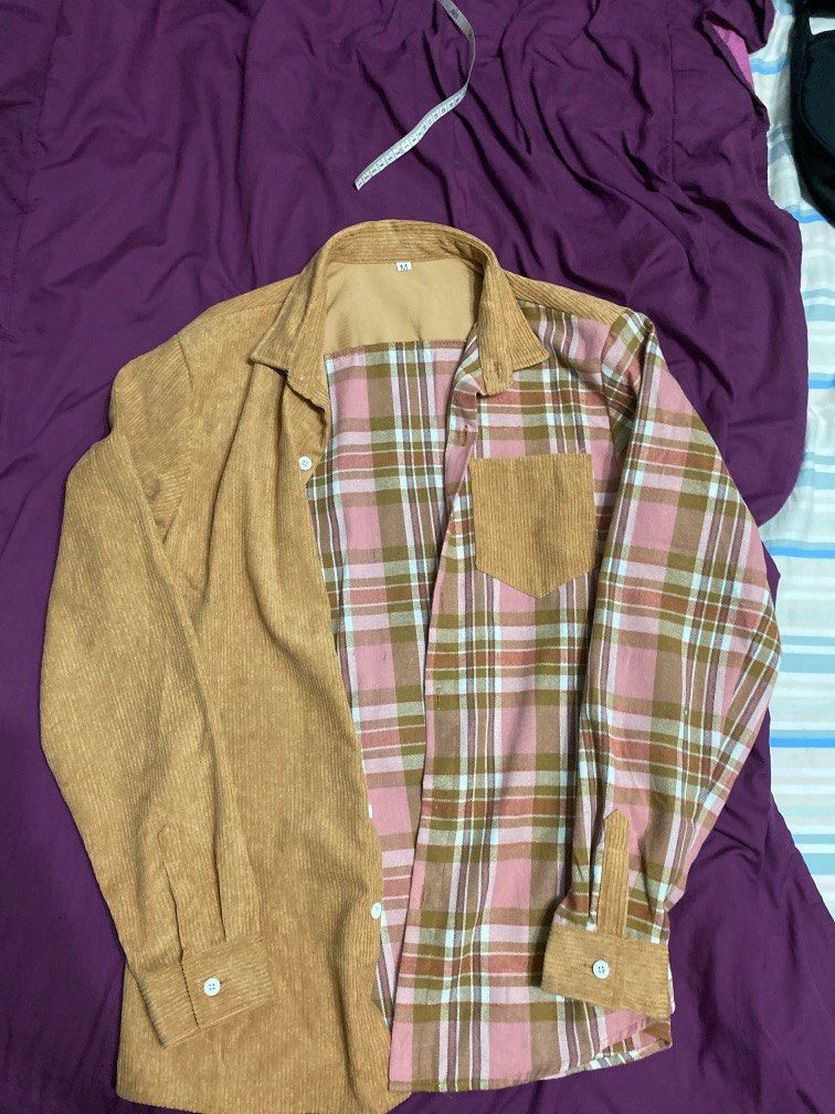 Coudroy flannel shirt, Women's Fashion, Coats, Jackets and Outerwear on ...