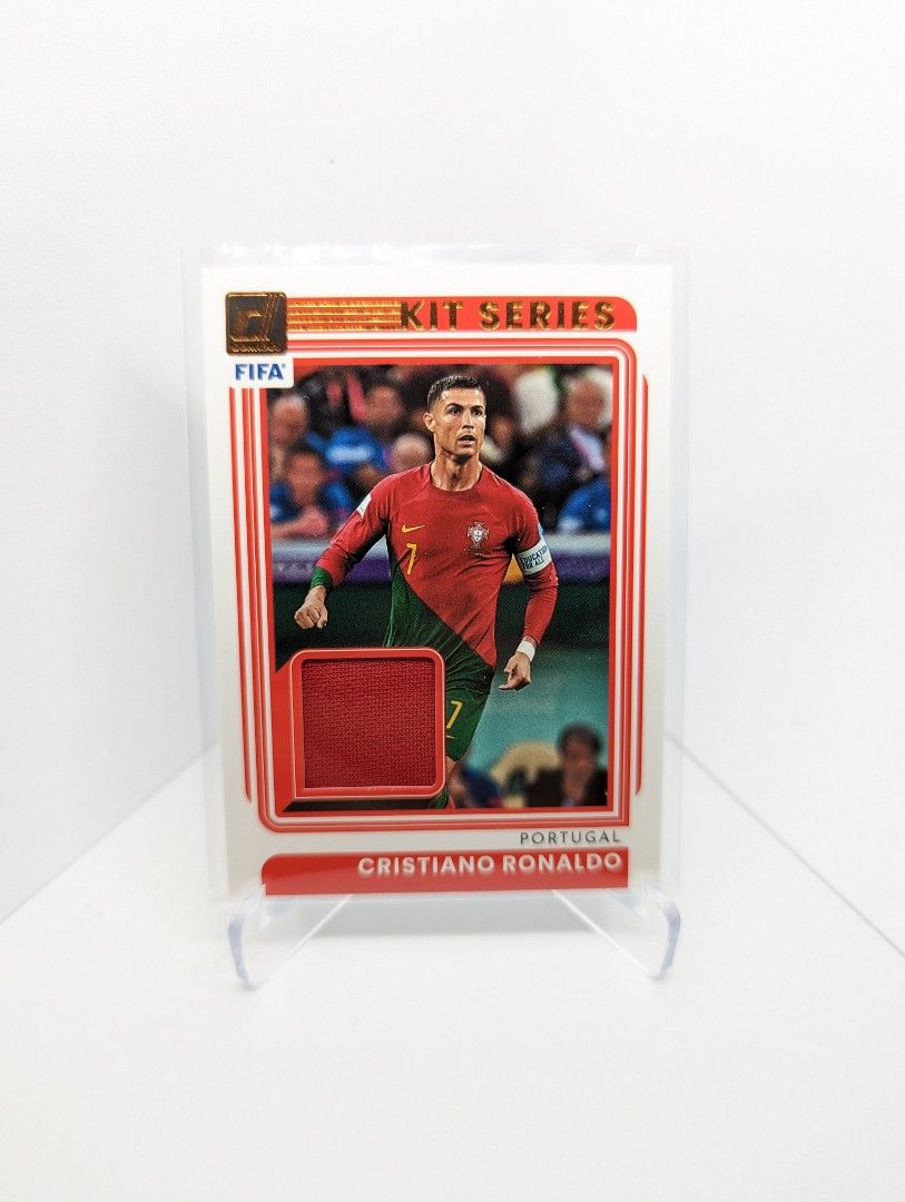 Cristiano Ronaldo Panini Donruss 2022-23 Portugal Player Worn Patch ...