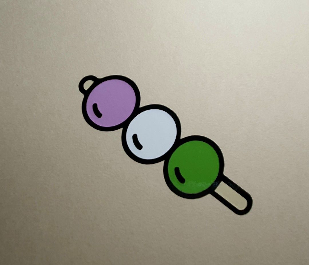 Dango vinyl die-cut decal sticker, Car Accessories, Accessories on ...