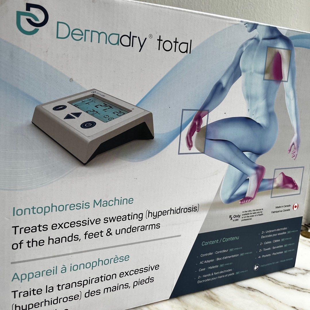Dermadry Total Iontophoresis machine, Health & Nutrition, Medical ...
