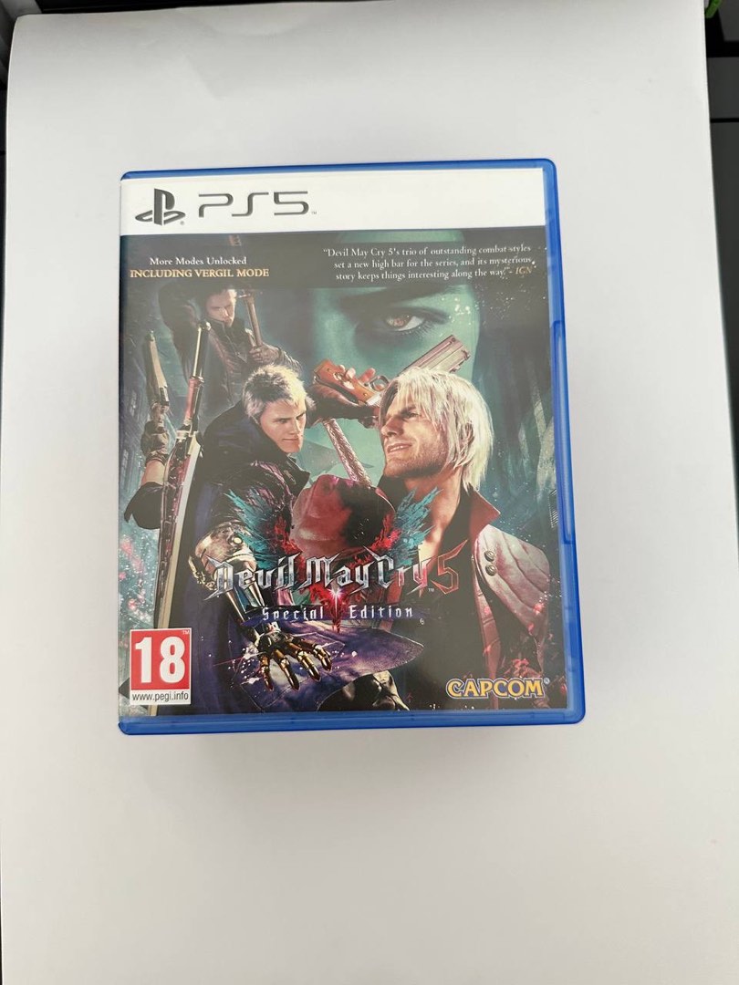 Devil May Cry 5 PS5 game, Video Gaming, Video Games, PlayStation on ...