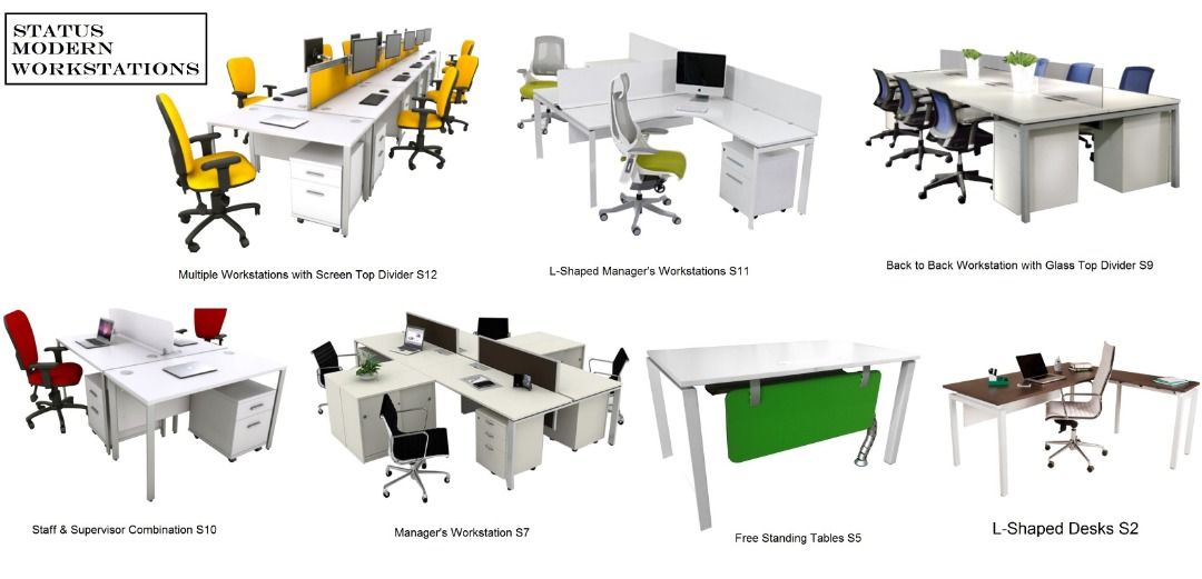 Diamond Desking Worstations, Workstation Table Office Furniture ...