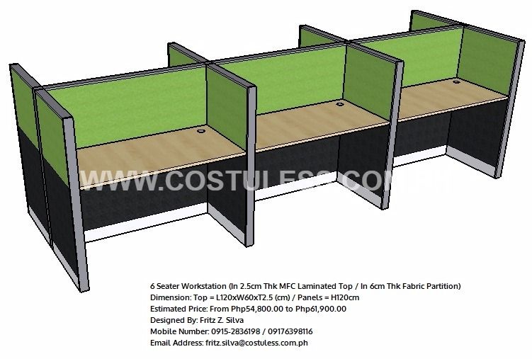 Diamond Desking Worstations, Workstation Table Office Furniture ...