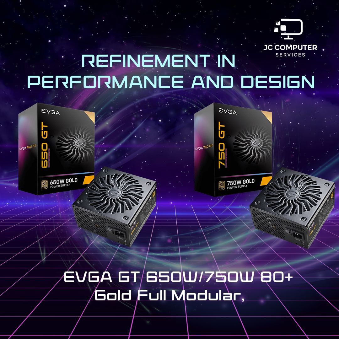 Evga GT Gold Full Modular 650W/750W Power Supply PSU, Computers & Tech ...