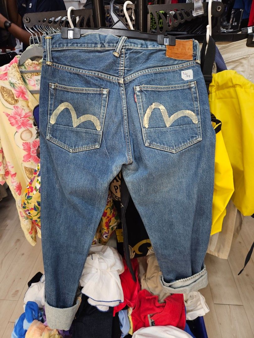 Evisu Selvedge, Men's Fashion, Bottoms, Jeans on Carousell