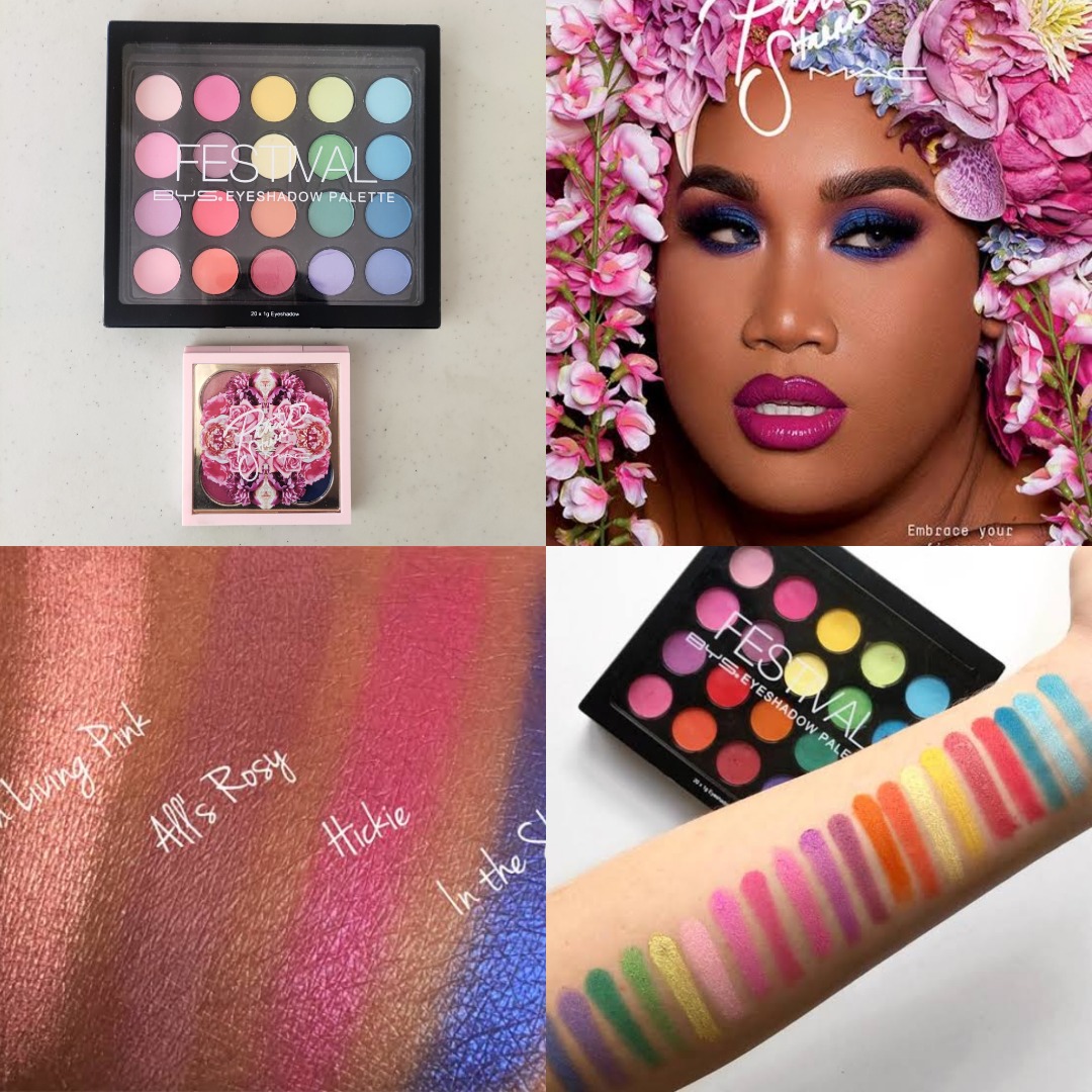 Eyeshadow Palettes Bundle Mac Cosmetics BYS Cosmetics on Carousell