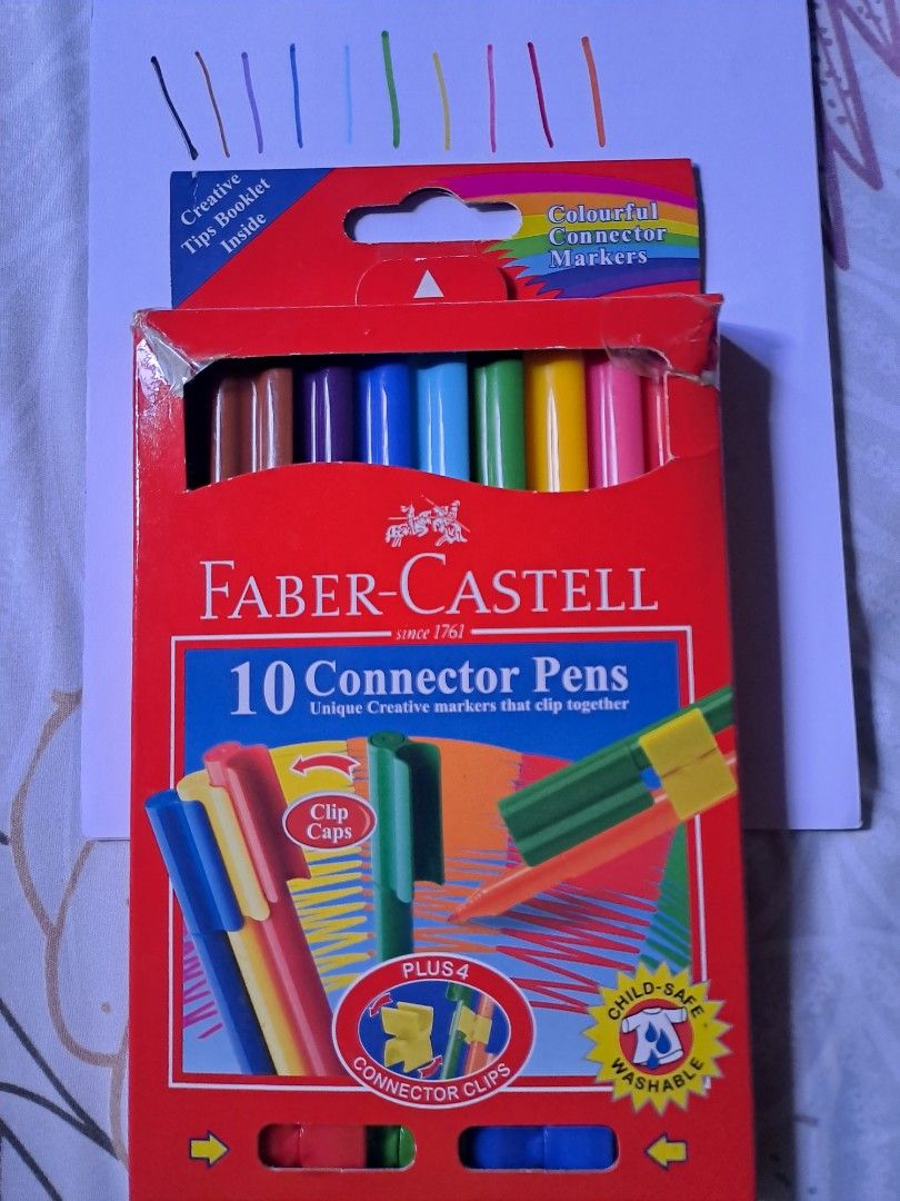 Faber-Castell connector pens, Hobbies & Toys, Stationery & Craft, Craft ...