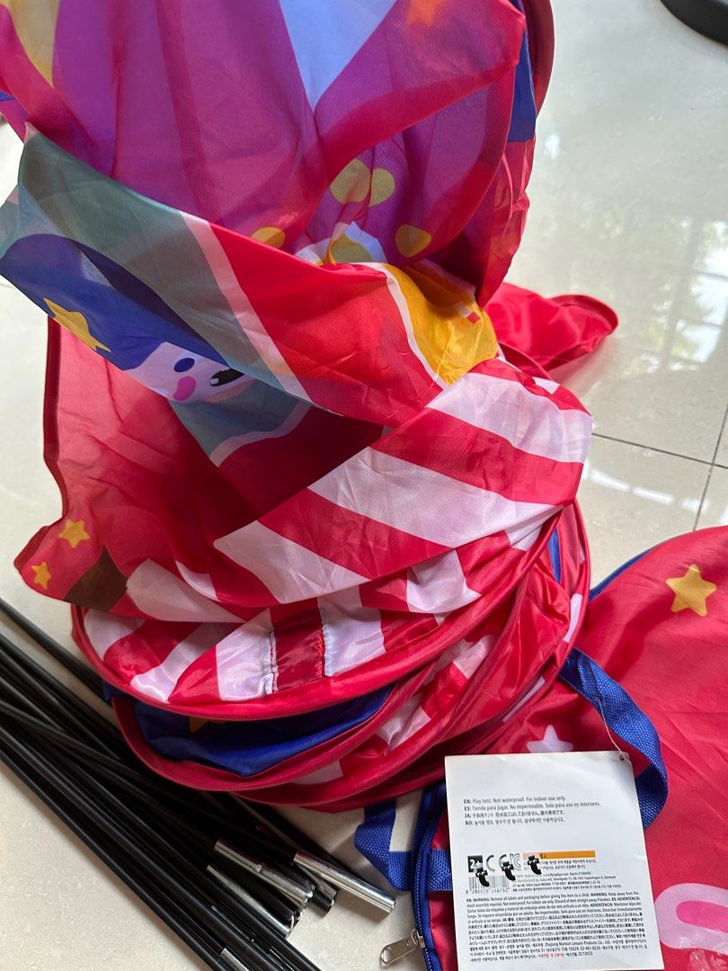 Flying Tiger legetelt play tent on Carousell