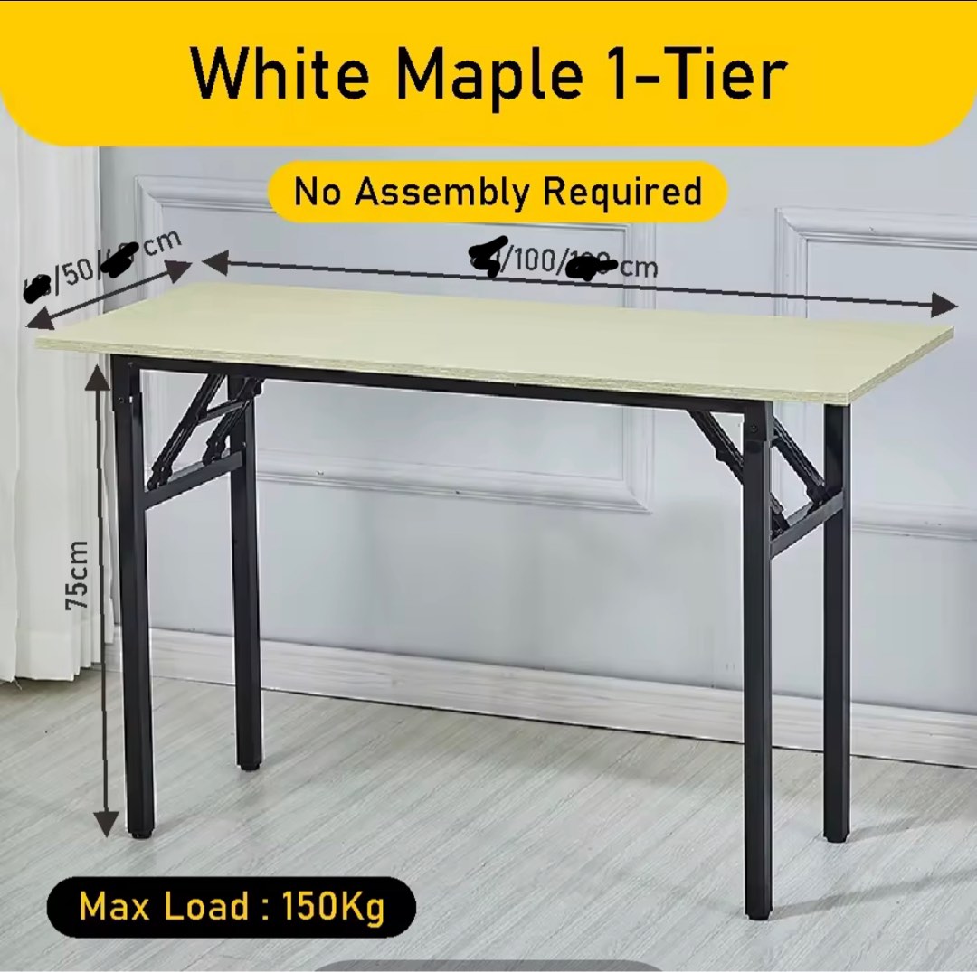 Foldable Table, Furniture & Home Living, Furniture, Tables & Sets on ...