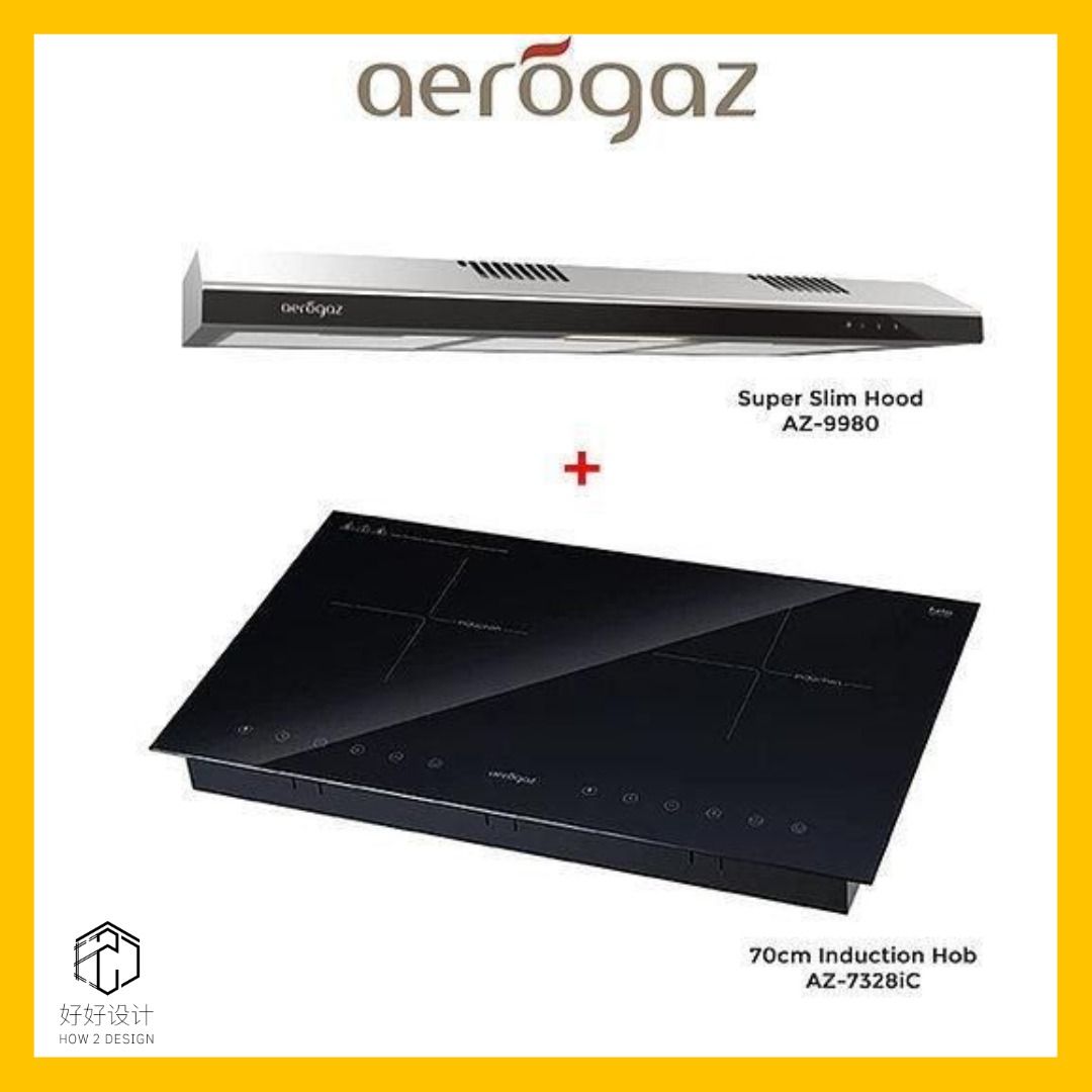 (FREE DELIVERY!!) Aerogaz Dual Zone Induction / Hybrid / Vitro Ceramic ...