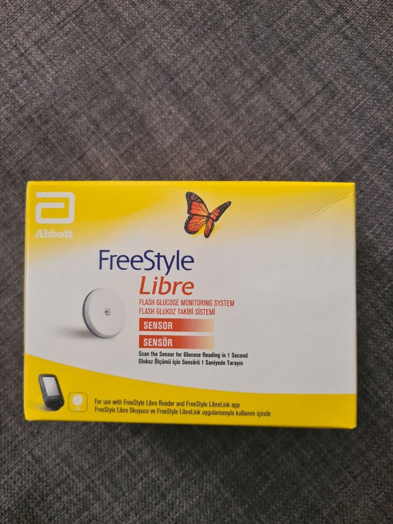 Freestyle Libre Flash Glucose Monitoring System, Health & Nutrition ...