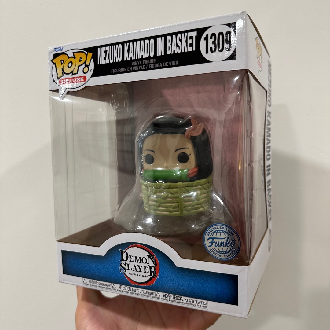 Funko Pop! Nezuko Kamado in Basket (Demon Slayer), Hobbies & Toys, Toys ...