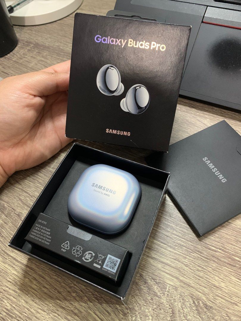 Galaxy Buds Pro - Silver with box and accessories on Carousell