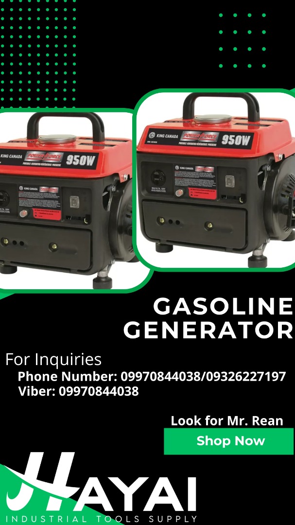 Gasoline Generator, Commercial & Industrial, Industrial Equipment on ...