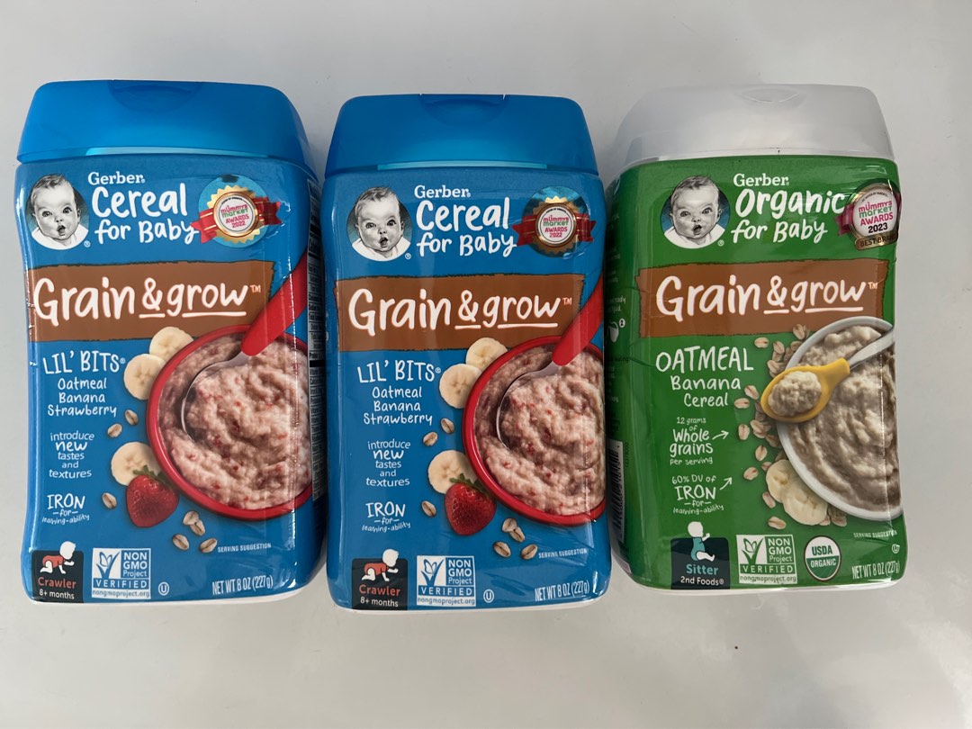 Gerber Cereal, Babies & Kids, Nursing & Feeding, Weaning & Toddler ...