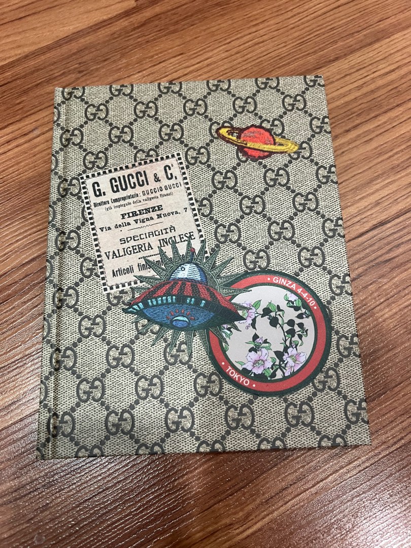 GUCCI Notebook *Authentic*, Hobbies & Toys, Books & Magazines ...