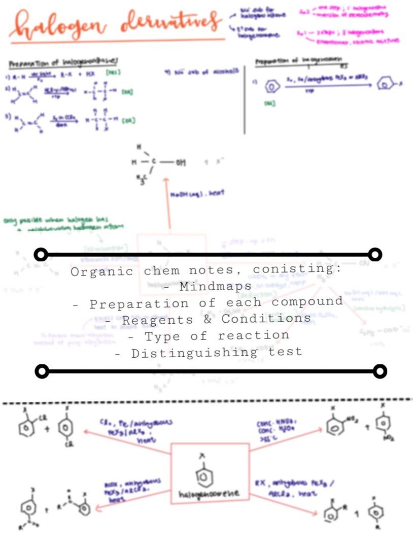 H2 Organic Chemistry Notes, Everything Else on Carousell