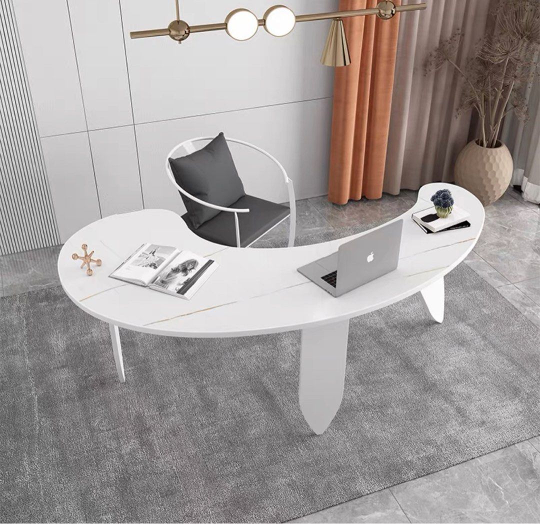 HADZI Modern Slate Work Desk, Furniture & Home Living, Furniture ...
