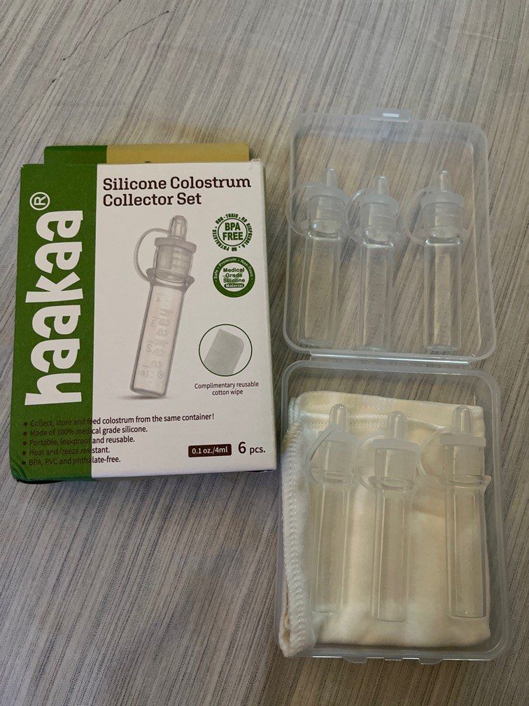 Hakka Silicone Colostrum Collector Set, Babies & Kids, Nursing ...