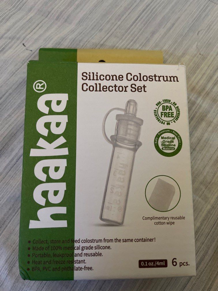 Hakka Silicone Colostrum Collector Set, Babies & Kids, Nursing ...