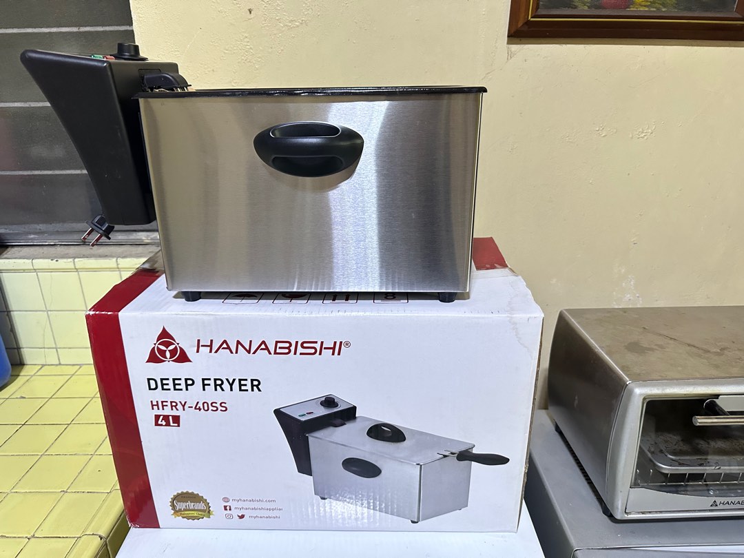Hanabishi Deep Dryer, TV & Home Appliances, Kitchen Appliances, Fryers ...