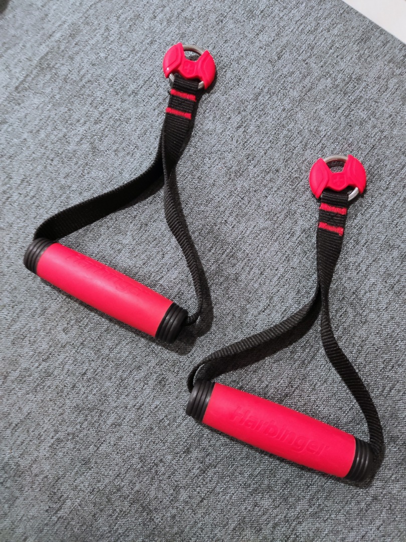 USA Harbinger Free Rotating Grip-Fast Cable Handles for Attachment to ...