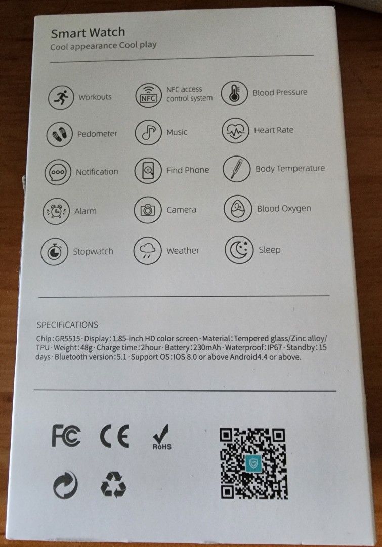 Health Fashion Smart Life Watch, Mobile Phones & Gadgets, Wearables ...